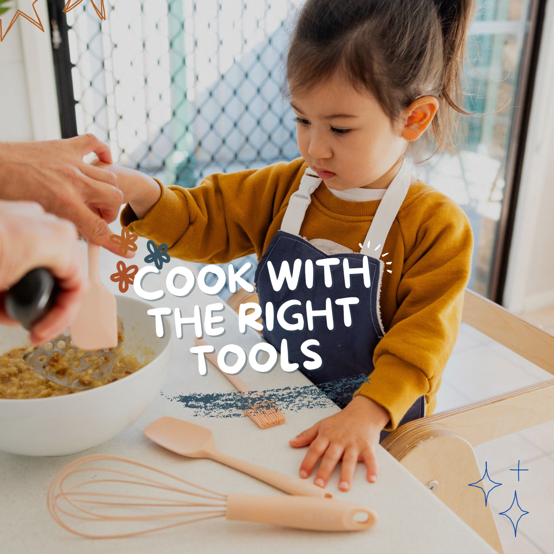 Less Stressful, Less Messy Cooking – Moppet Kids